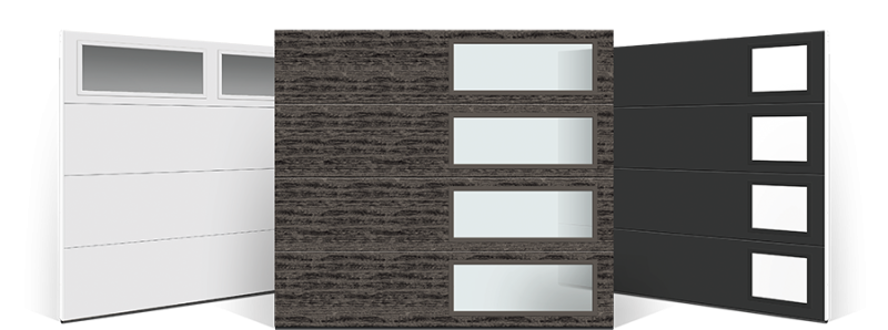MODERN STEEL PANEL DOORS - Ideal